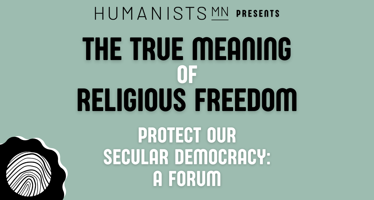 Protect Our Secular Democracy: A Forum on Religious Freedom | Humanists ...